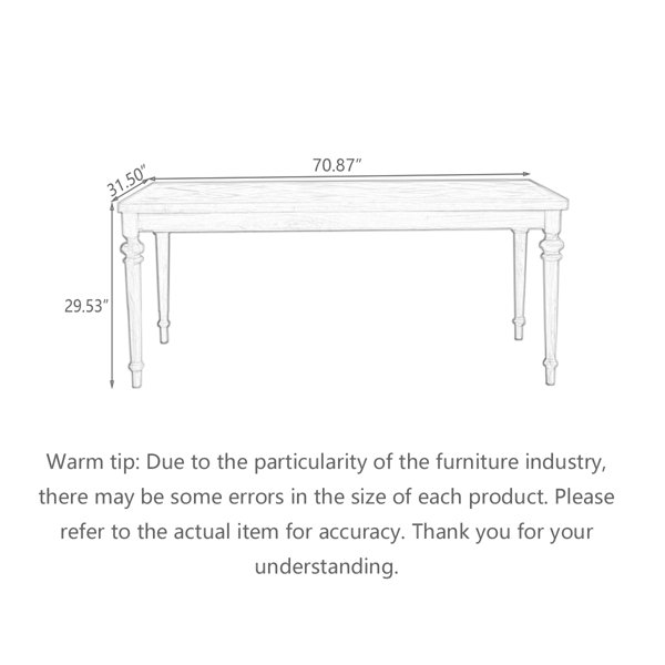 Rosalind Wheeler Brown Rectangular Solid Wood Dining Table - Wayfair Canada