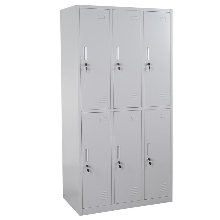Symple Stuff Boston 2 Tier 3 Wide Box Locker | Wayfair.co.uk