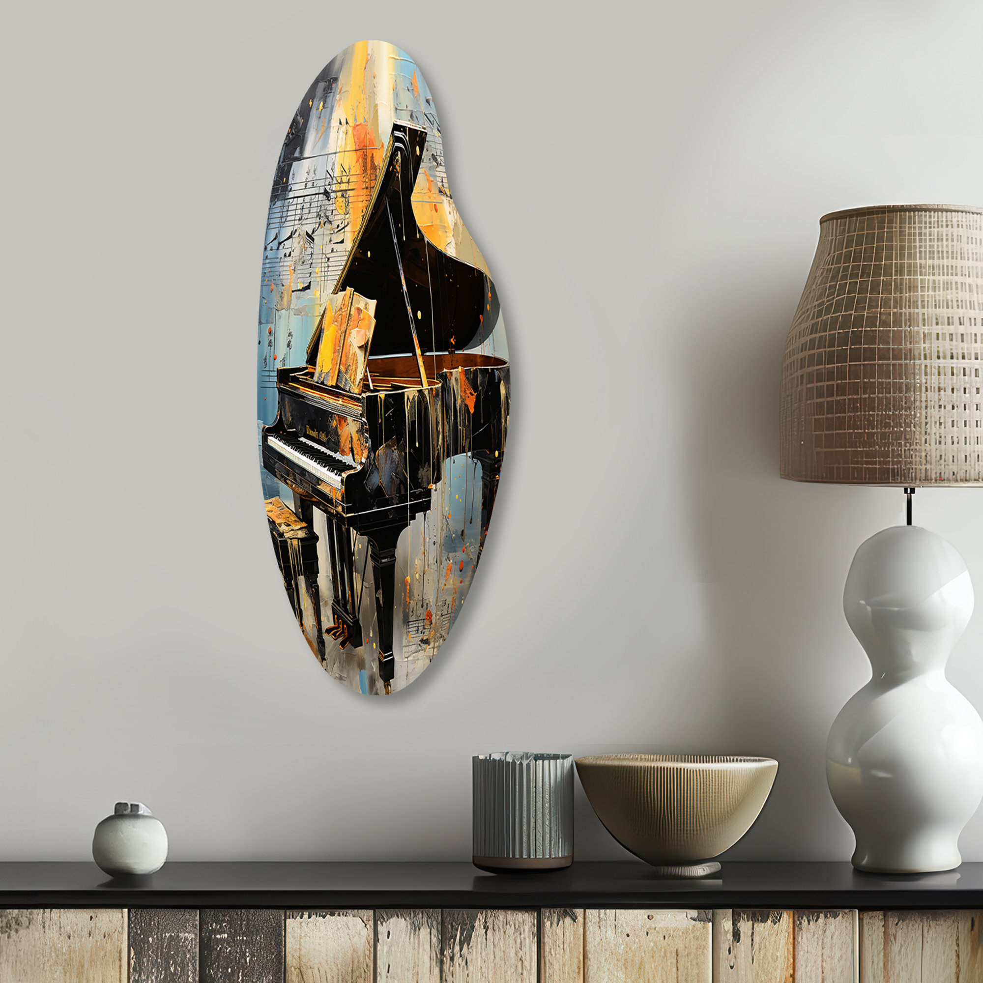 Design Art Music Expressive Verse Bold I - Music Curved Shape ...