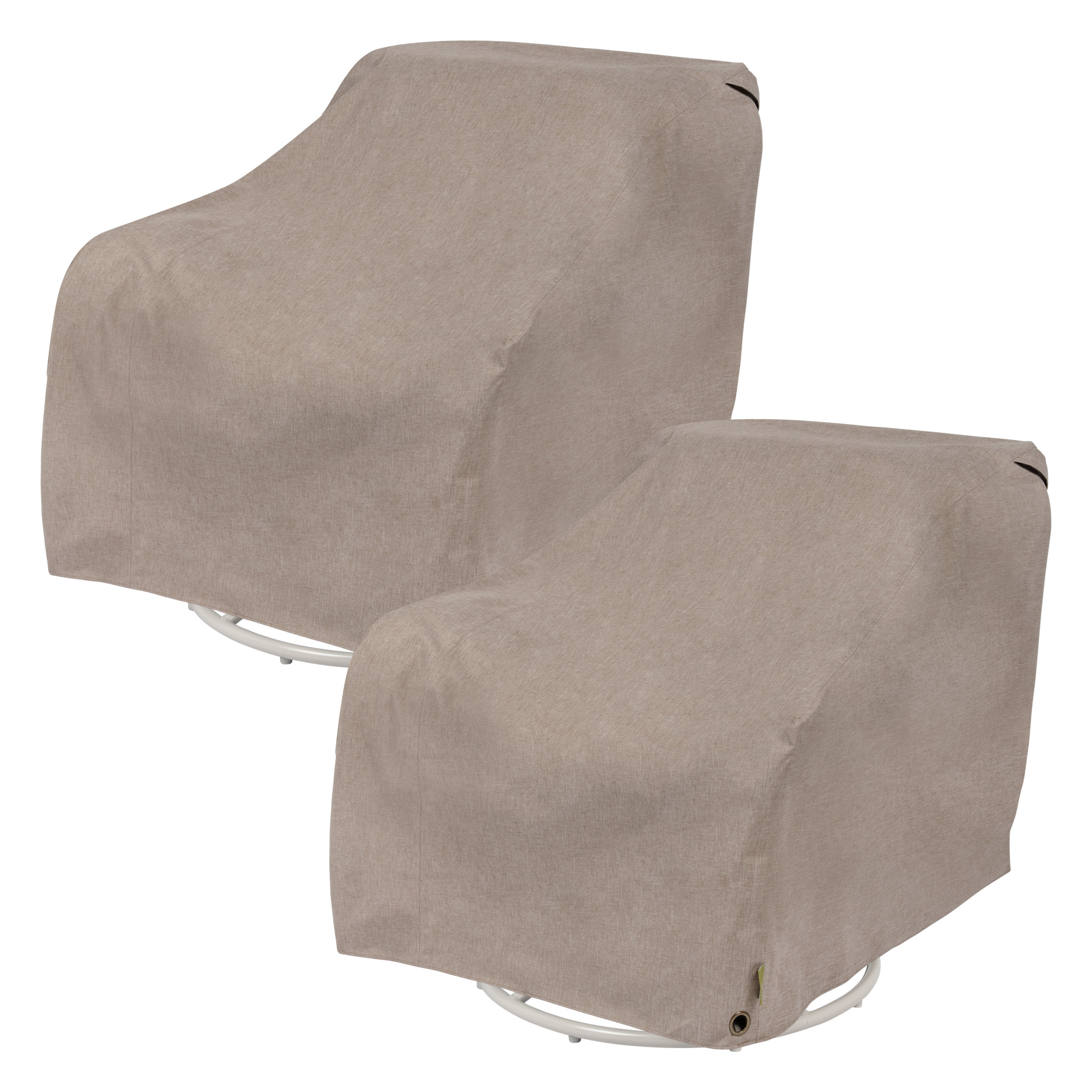Modern Leisure Garrison Patio Swivel Lounge Chair Cover, 2-PK, 37.5
