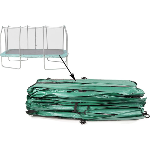 Skywalker Trampolines 8X14 Rectangle Green Spring Pad | Wayfair