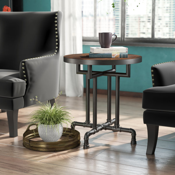 Williston Forge Trevorton Industrial End Table & Reviews | Wayfair