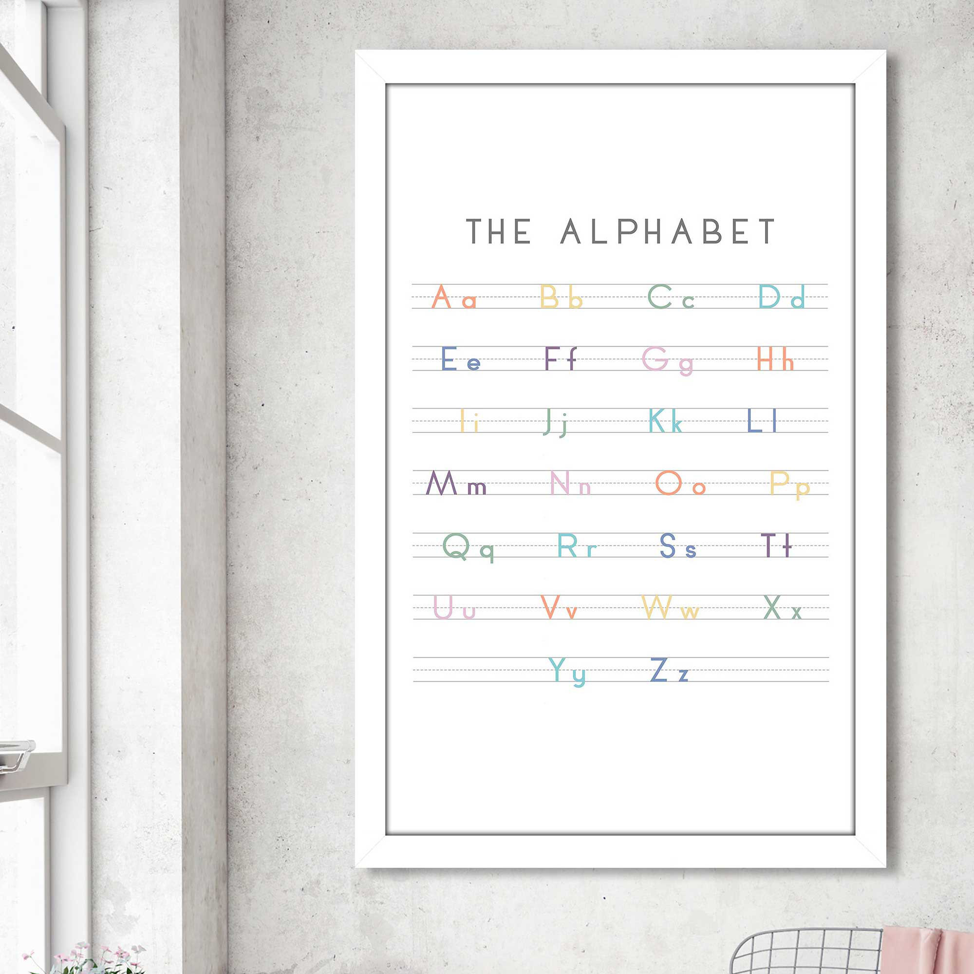 Isabelle & Max™ "Alphabet (Vertical)" By Anna Quach Print On Acrylic ...
