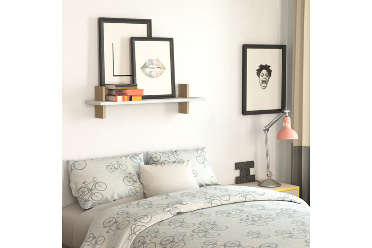 20 Ways to Use Shelving Over Your Bed | Wayfair