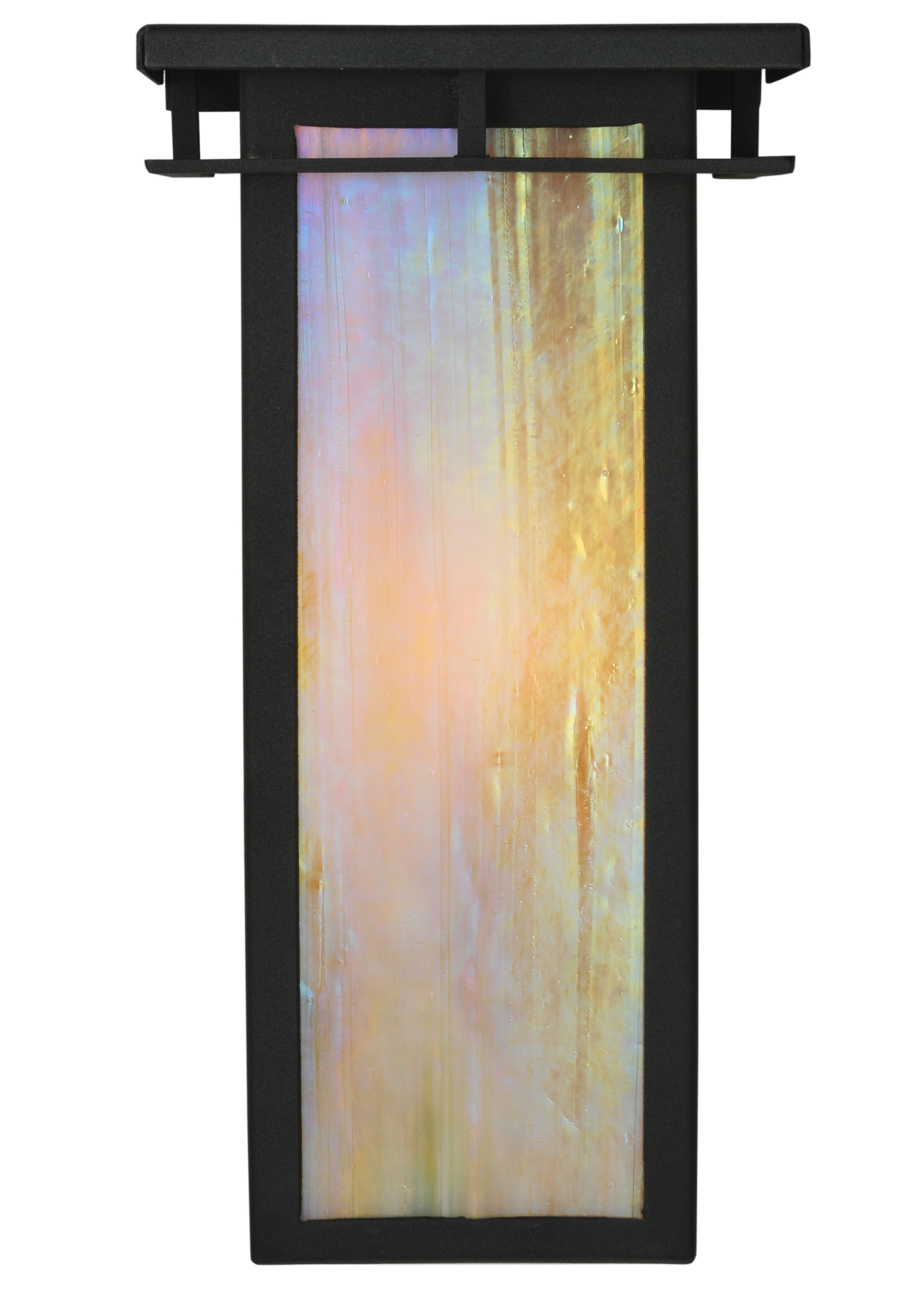 Meyda Lighting Portico Mission Glass Outdoor Bulkhead Light | Wayfair