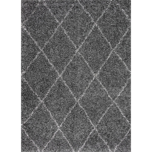 Fairmont Park Callum Power Loom Grey Rug & Reviews | Wayfair.co.uk
