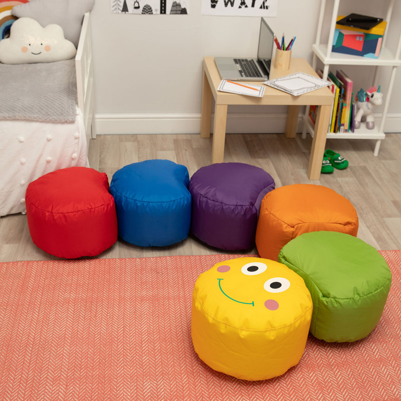 Viv + Rae 100% Polyester Outdoor Friendly Refillable Bean Bag Set ...