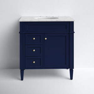 Blue Bathroom Vanities You'll Love | Wayfair