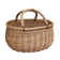 Brambly Cottage Light Steamed Swing Handled Coracle Wicker Basket ...