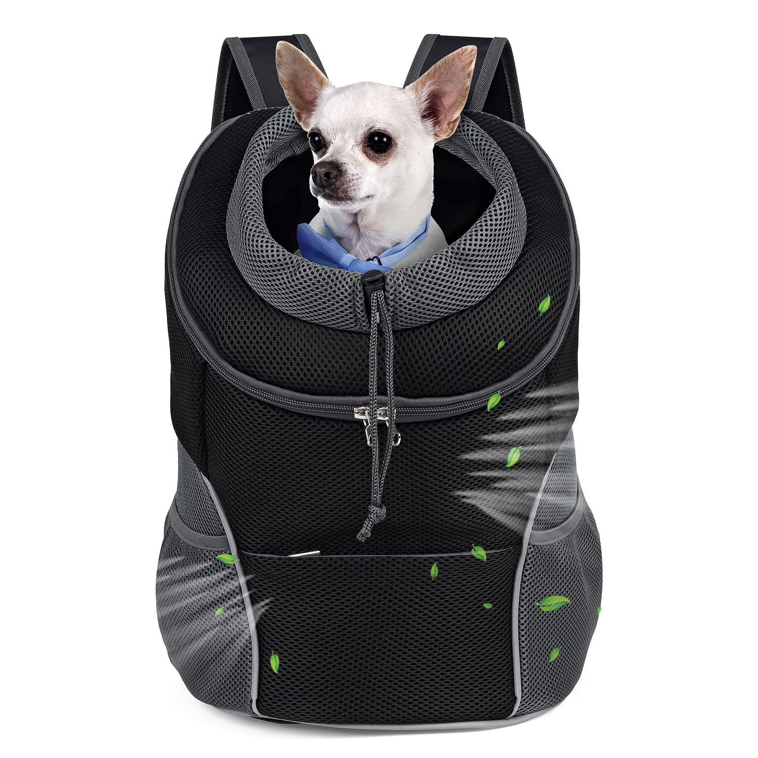Latitude Run® Pet Dog Carrier Backpack Small Dog Front Backpack ...