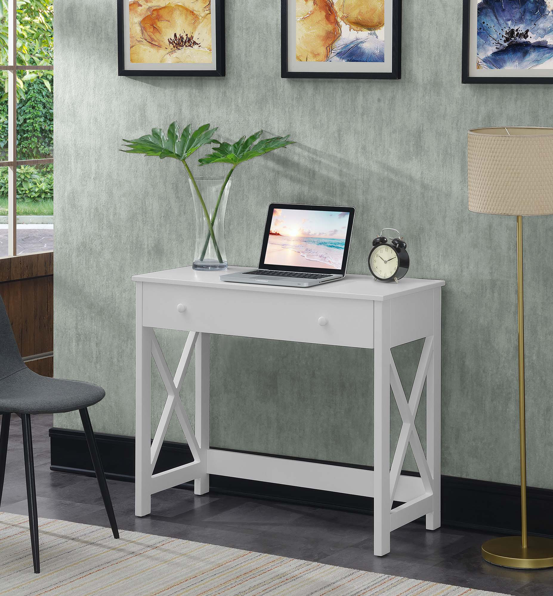 Breakwater Bay Rezan 36'' Desk with Drawer & Reviews | Wayfair