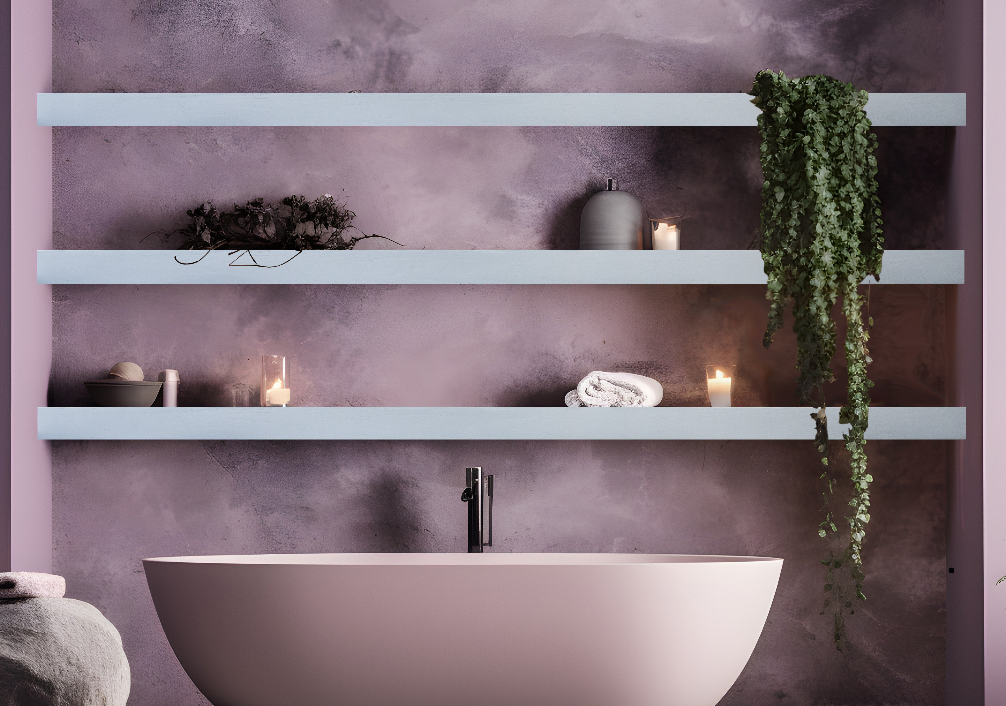 Rayne Mirrors Emerald Lee 3 Piece Oak Floating Shelf | Wayfair