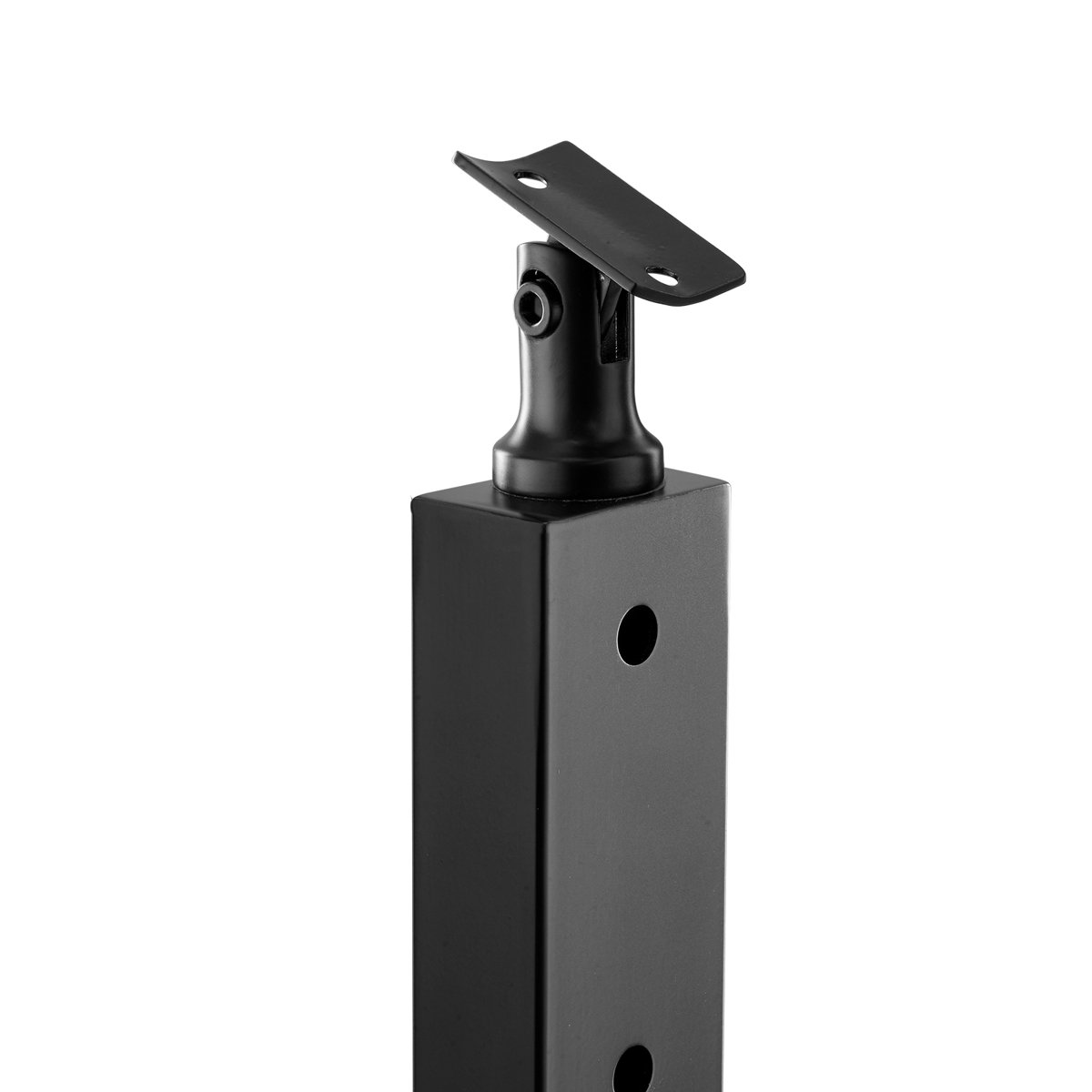 VEVOR Steel Cable Railing Post with Pre-Drilled Horizontal Holes for ...