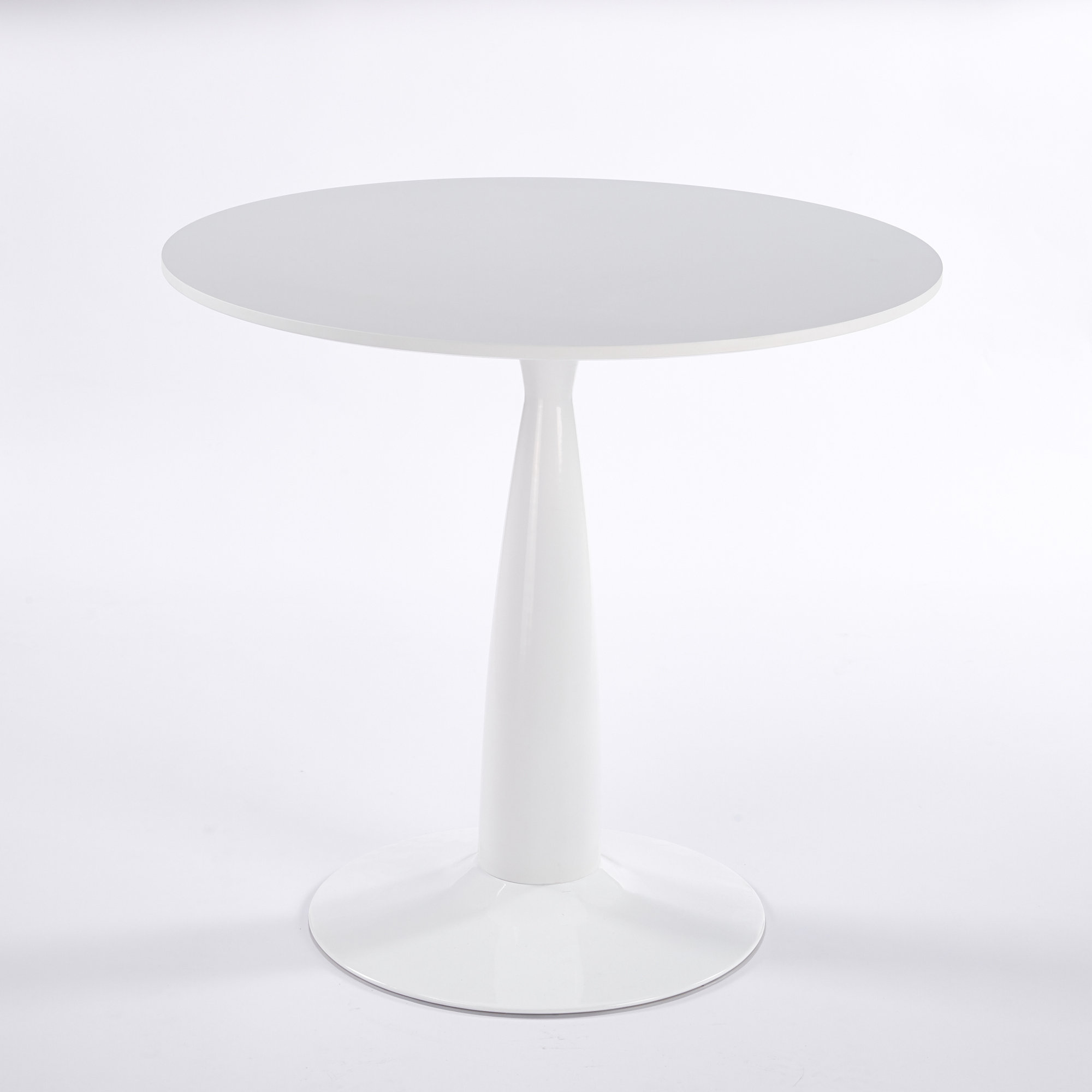 George Oliver Compact Modern Dining Table, Mdf Metal Structure, Stylish ...