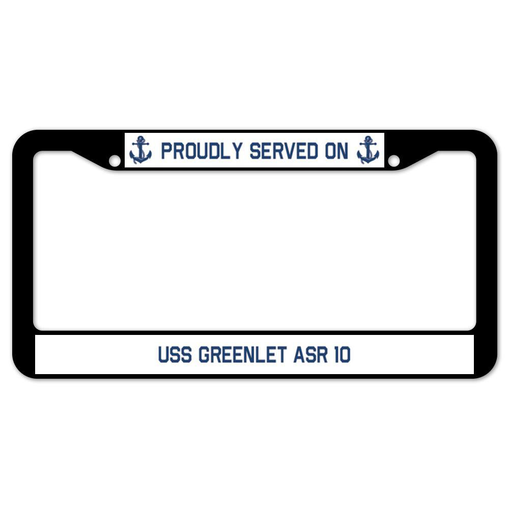 SignMission Proudly Served on USS GREENLET ASR 10 Plate Frame | Wayfair