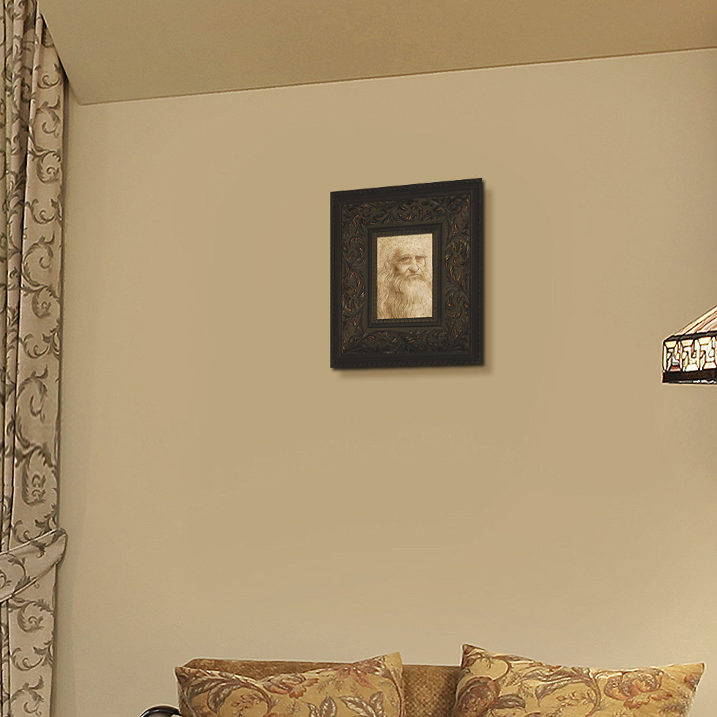 Portrait Of A Man In Red Chalk