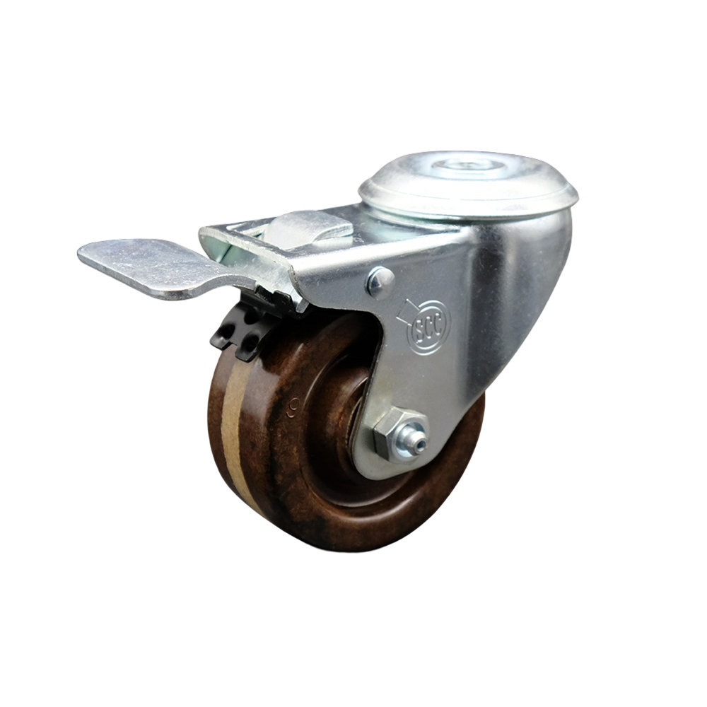 Service Caster High Temp Phenolic Bolt Hole Caster | Wayfair