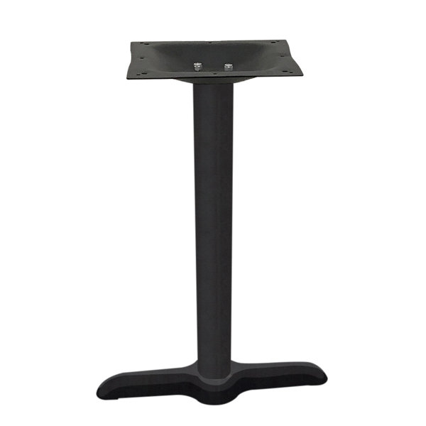 Perfect Tables Modern & Contemporary 28'' 22'' w Steel T-Shape Table ...