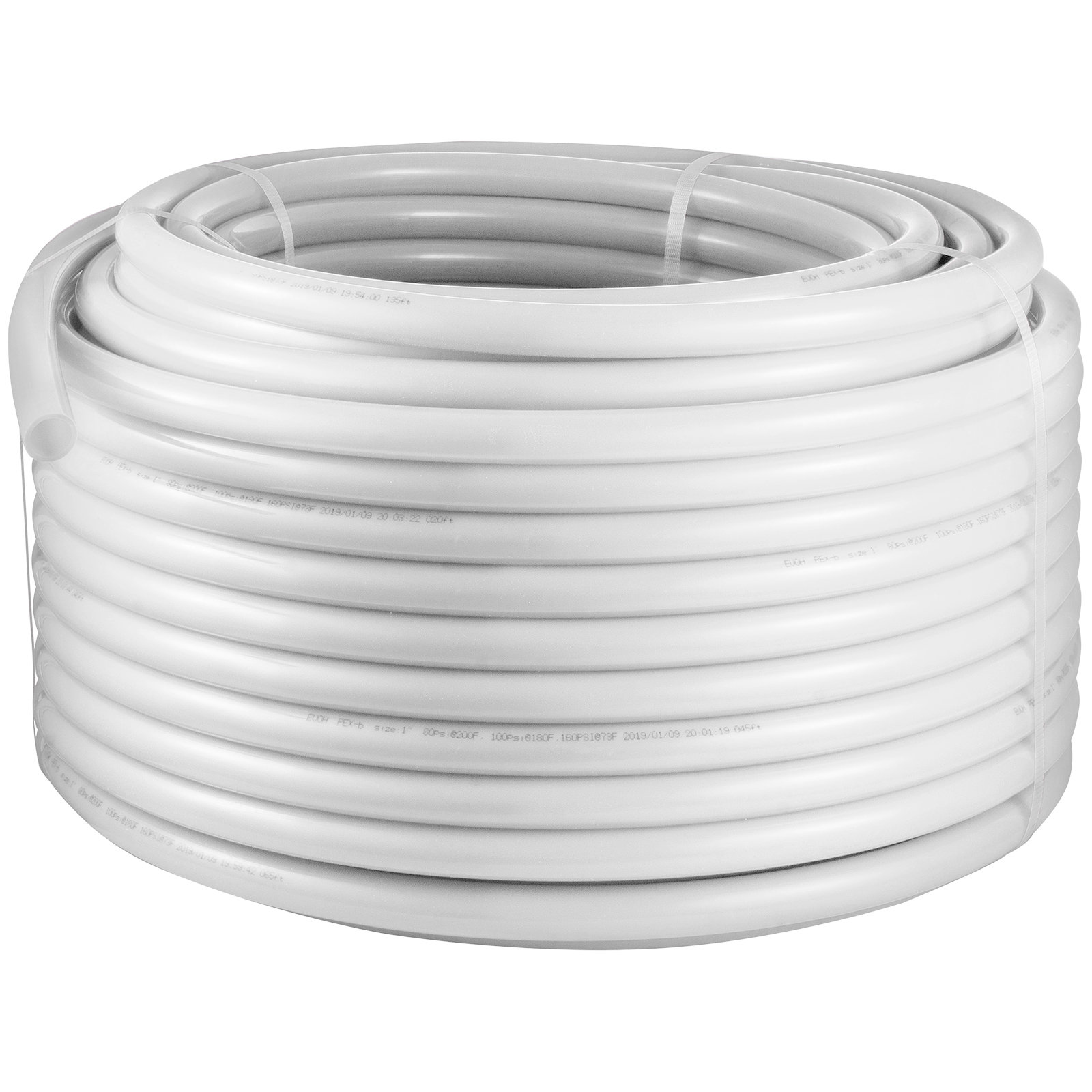 VEVOR PEX Pipe, 3/4 Inch X 300 FT PEX Tubing PEX-B, Non Oxygen Barrier ...