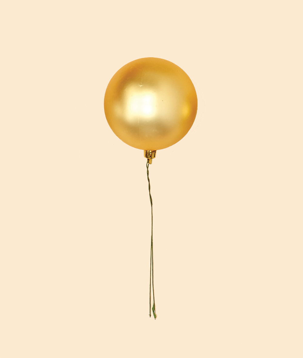 The Holiday Aisle® Plastic Ball on Wire Pick | Wayfair
