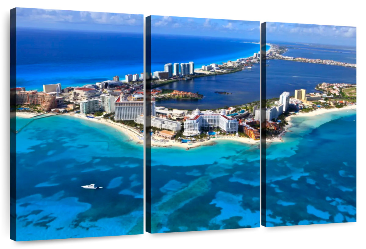 Ebern Designs Nicci Cancun Aerial View - Wayfair Canada