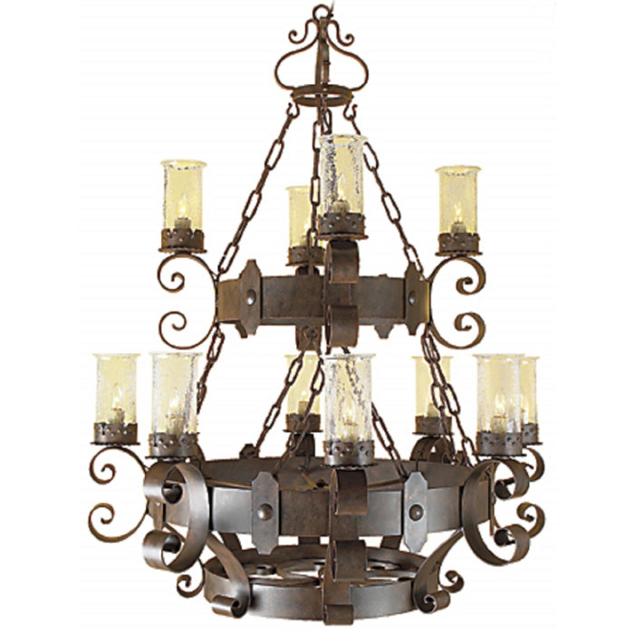 Arte De Mexico Lorenco 12 - Light Dimmable Tiered Chandelier | Wayfair