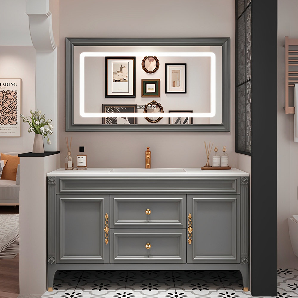 Rebrilliant American-style modern bathroom Vanity | Wayfair