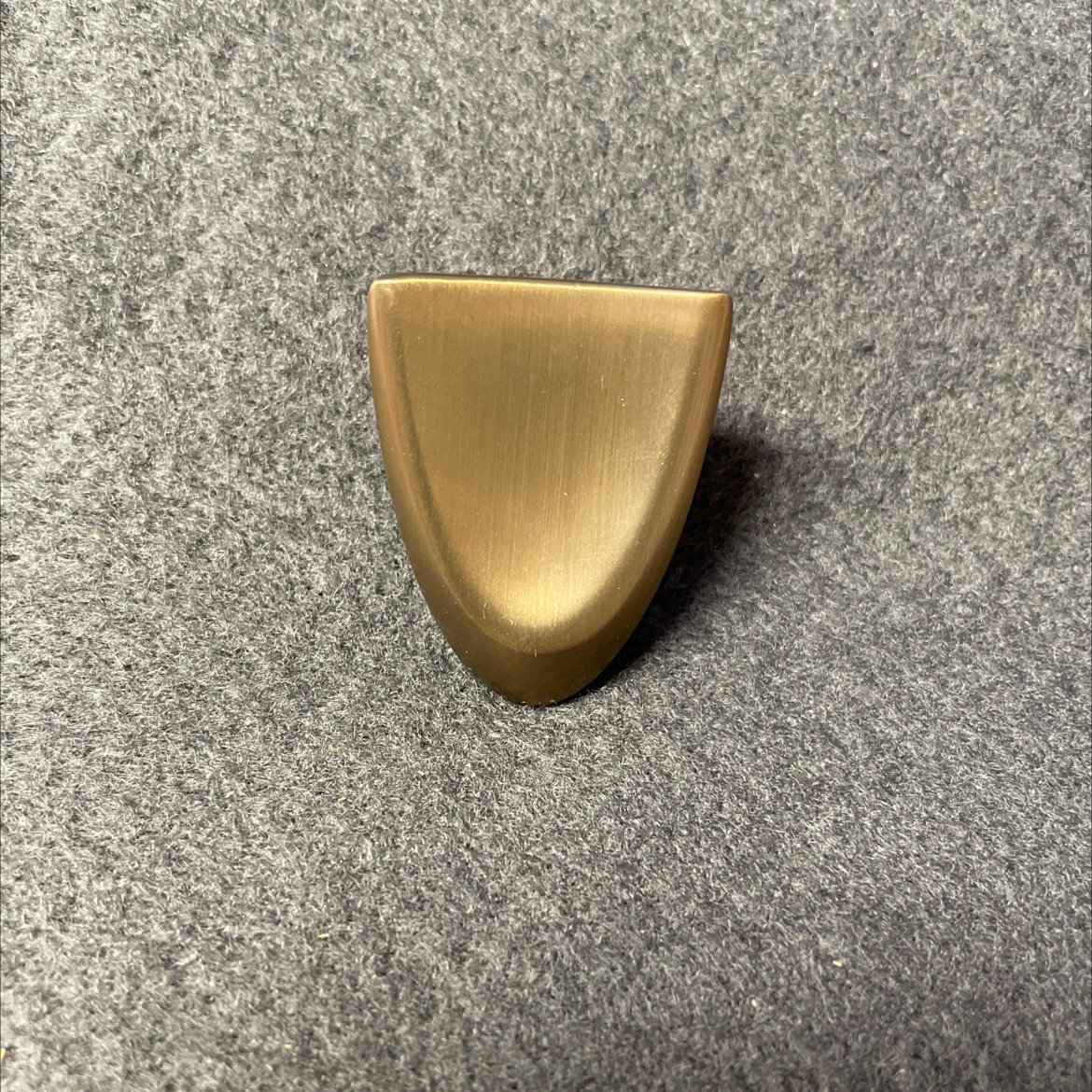 D. Lawless Hardware (5 Pack) Urban Metal Fingertip Knob Brushed Brass ...