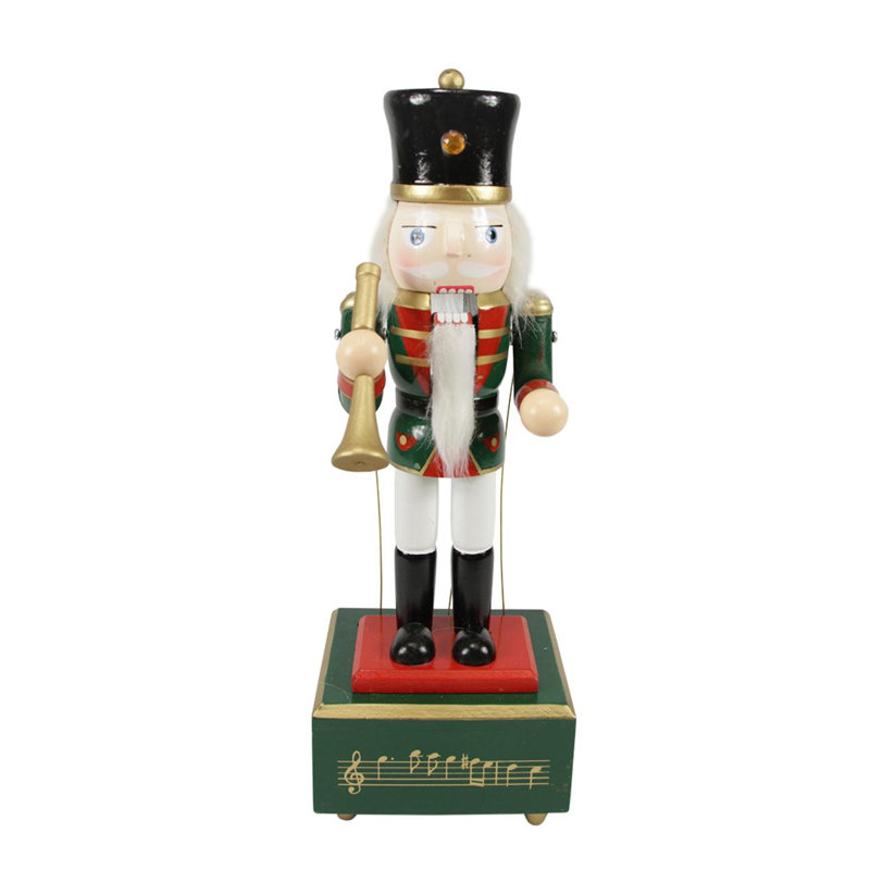 Northlight Seasonal 12" Red Animated and Musical Christmas Nutcracker ...