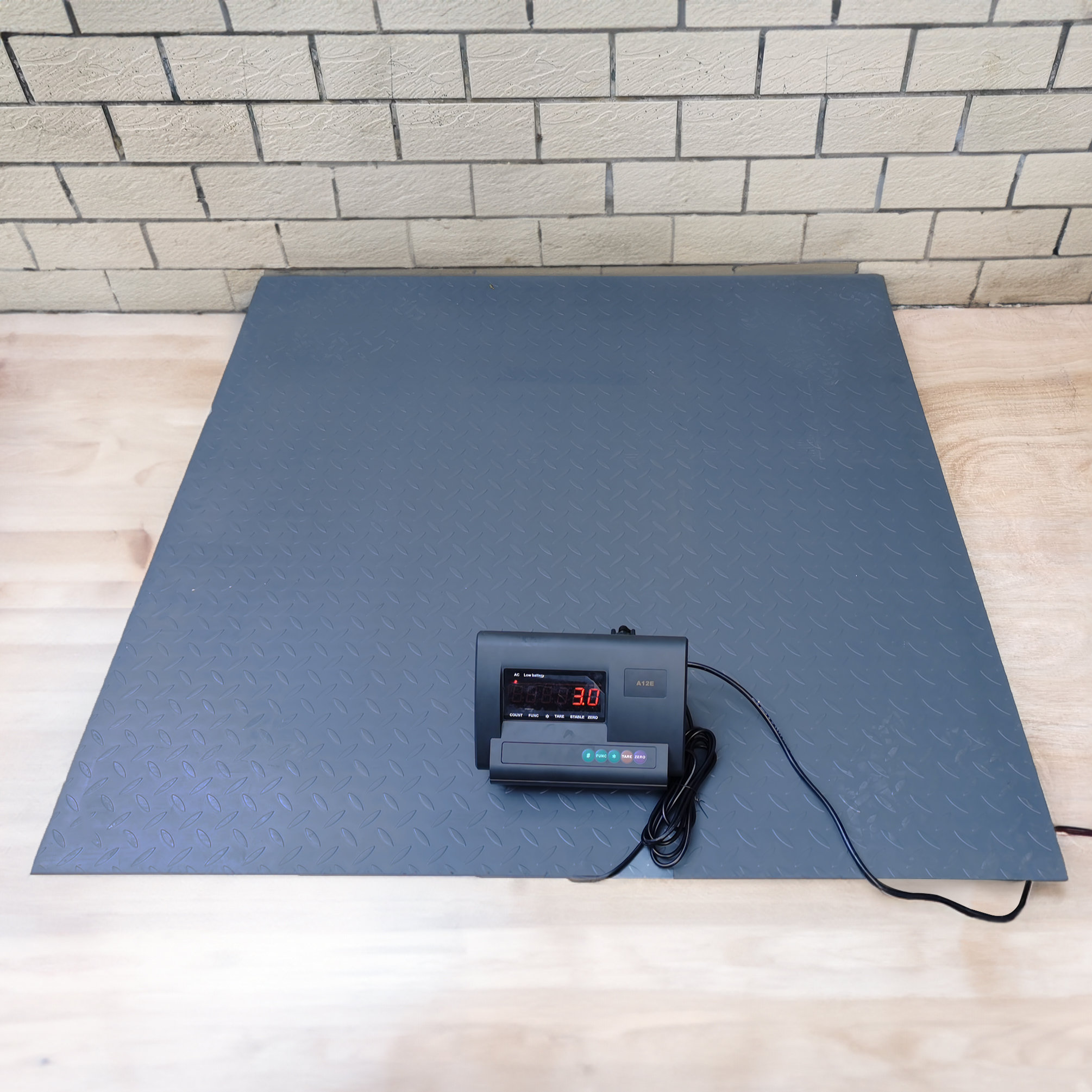 FixtureDisplays® Digital Scale Heavy Duty Steel 4X4’Platform Floor ...