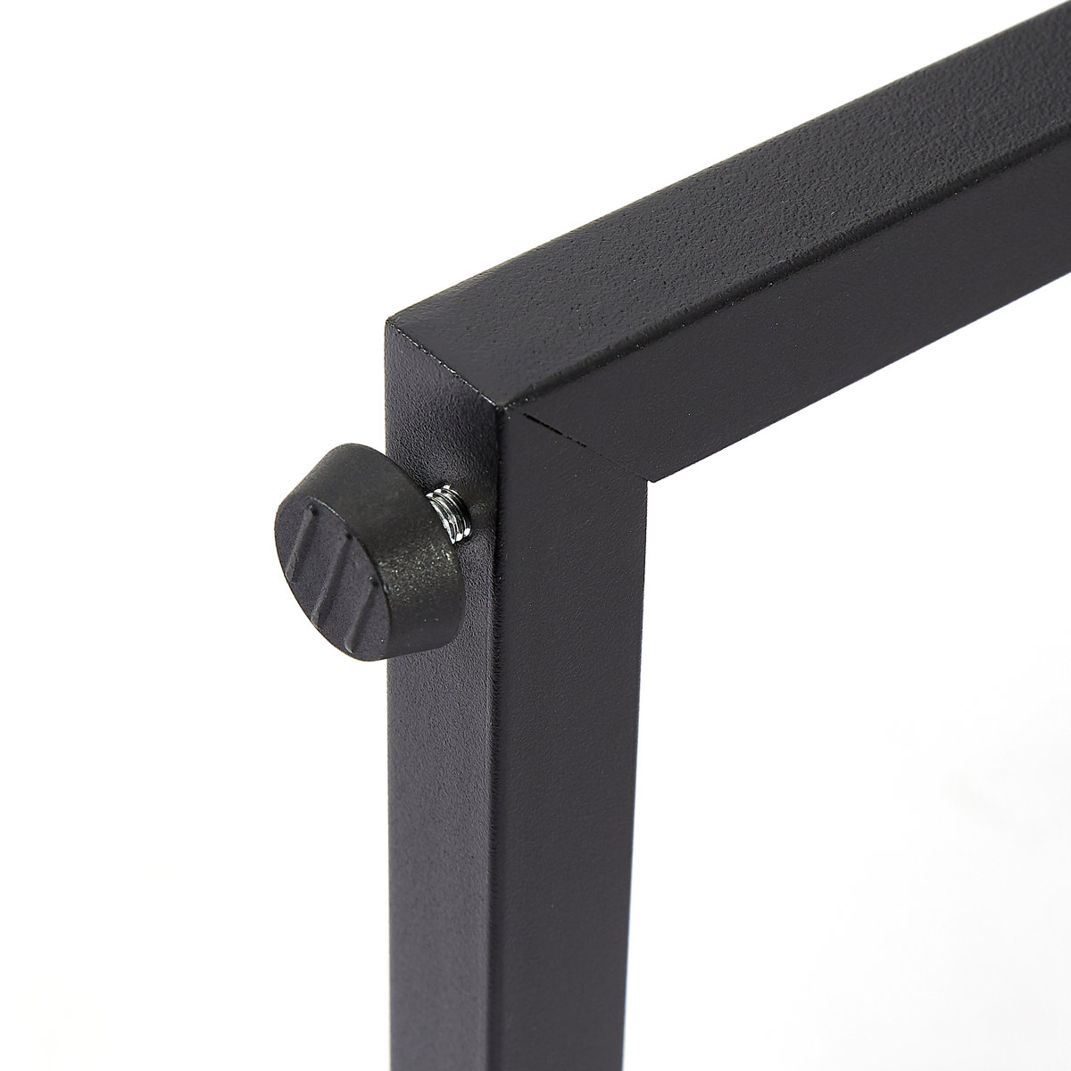 17 Stories Anari 25.59'' Tall Metal Frame Side End Table Small Desk ...