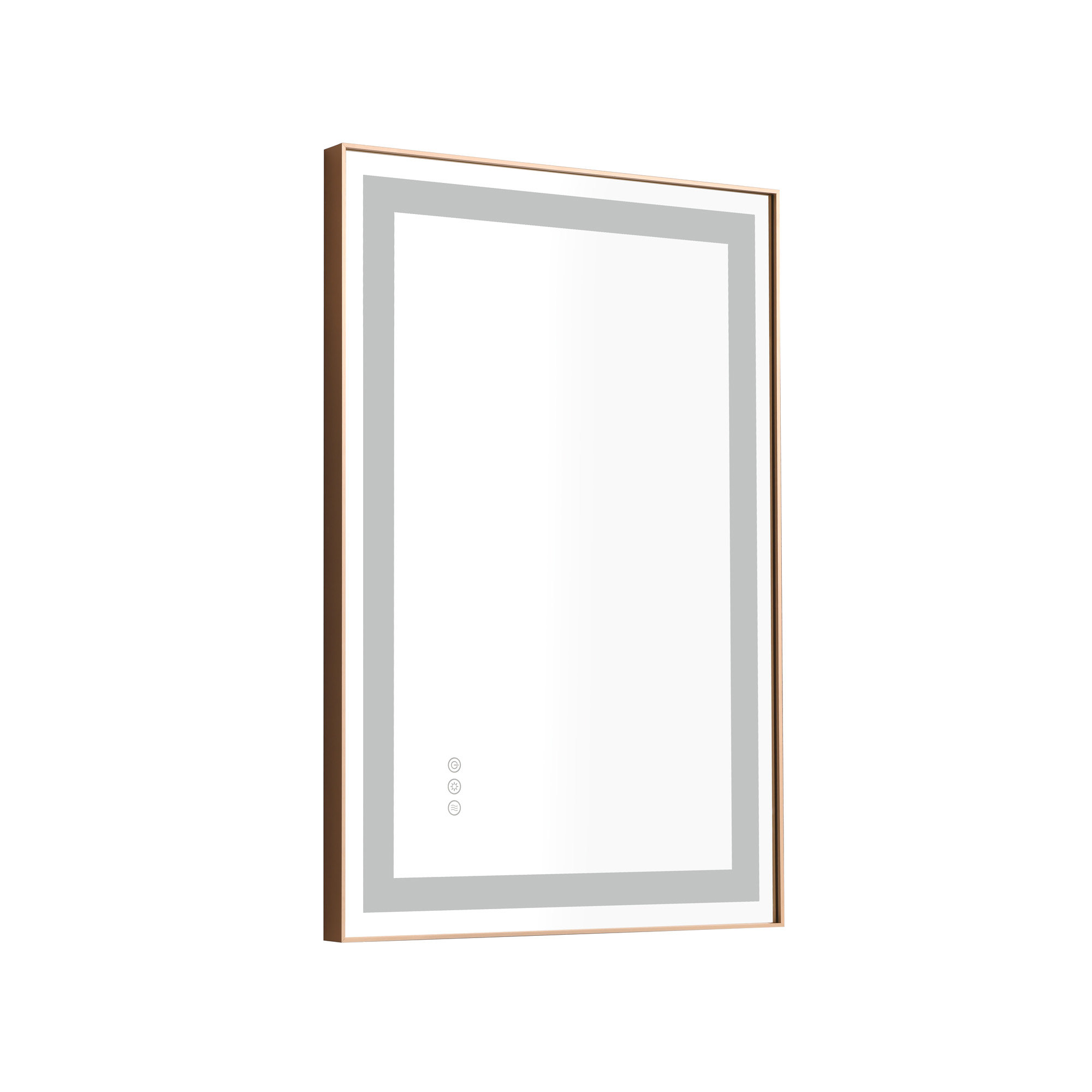 Wrought Studio™ Premium LED Bathroom Mirror With Advanced Features For ...