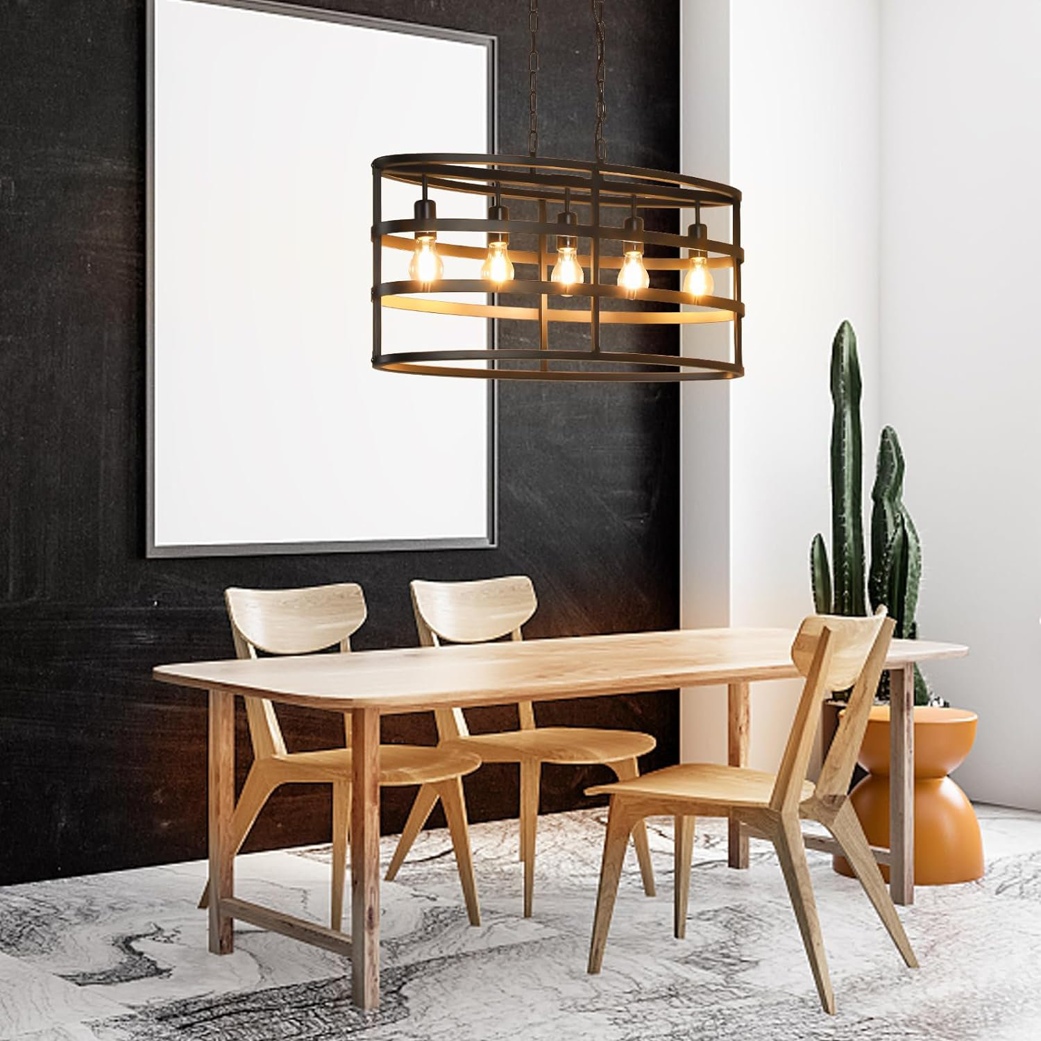 17 Stories Rasheeda 5 - Light Kitchen Island Pendant - Wayfair Canada