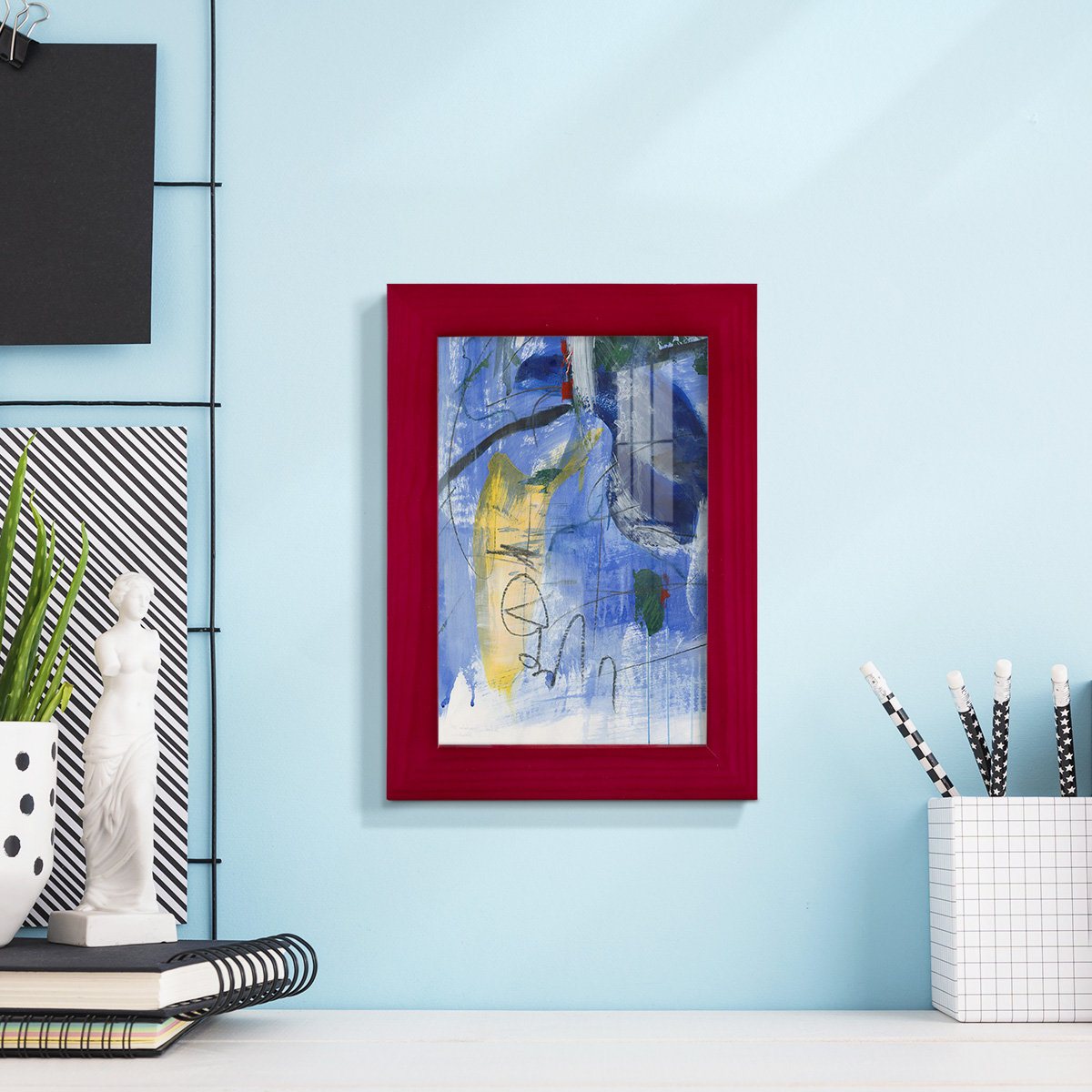Ivy Bronx Gerame Tribal Symbols III Framed On Paper Graphic Art | Wayfair
