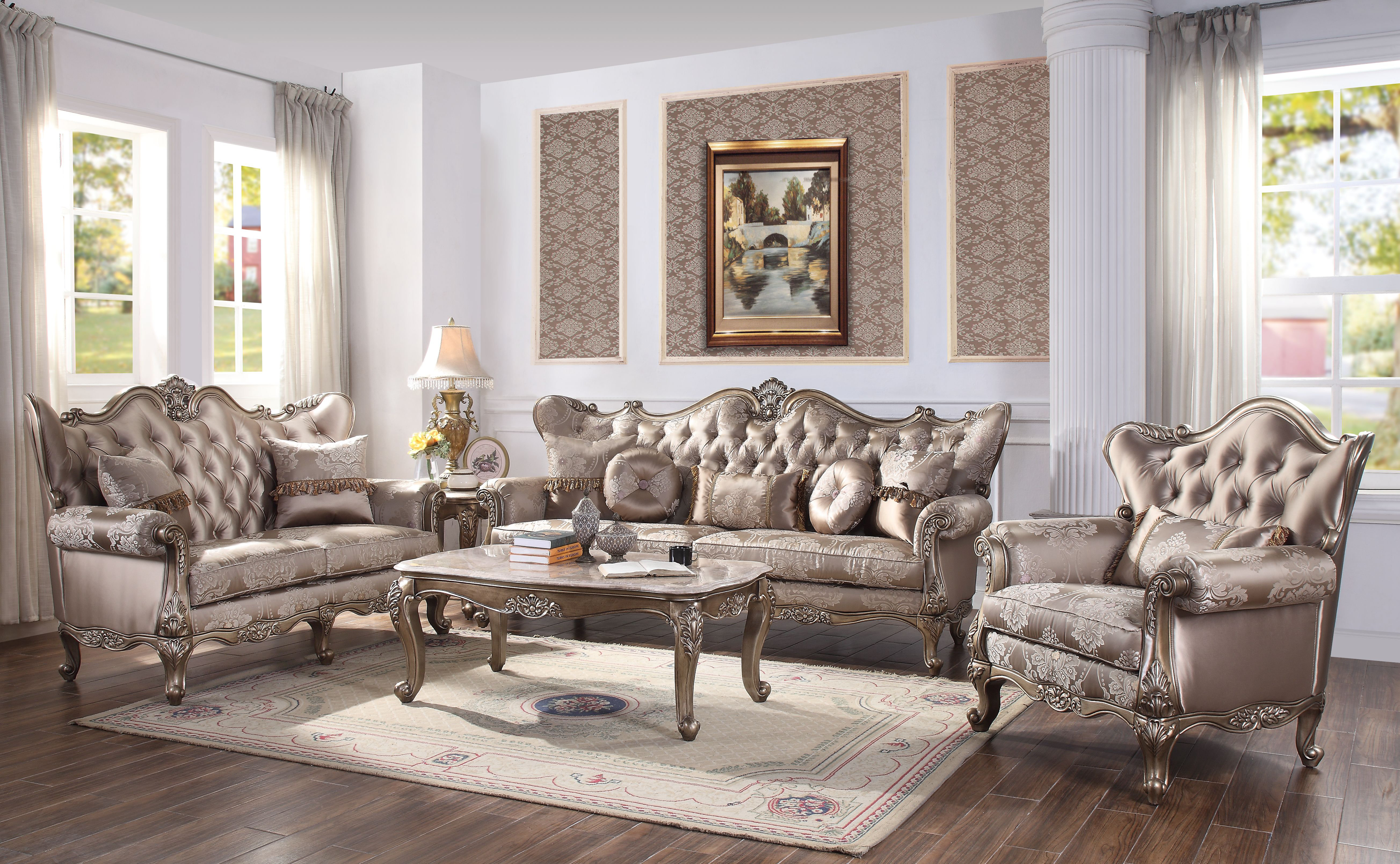 Andrew Home Studio Adams 3 Piece Living Room Set | Wayfair