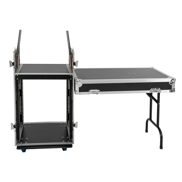 FRONG Network & Stereo Rack with Wheels (PA DJ Rack) | Wayfair