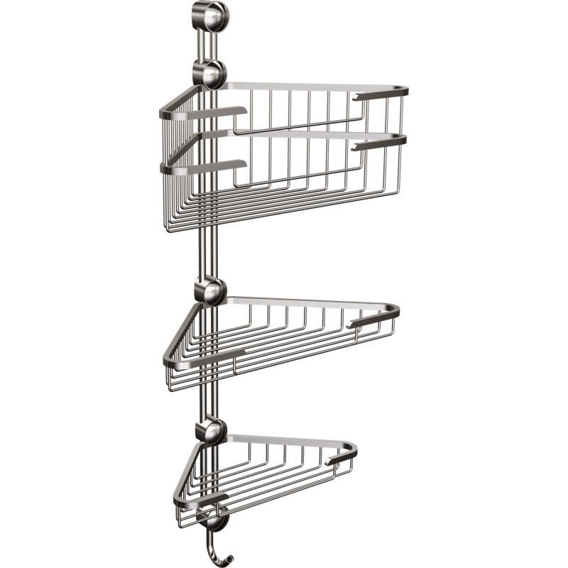 Belfry Bathroom Azu Triangle Threefold Shower Caddy | Wayfair.co.uk