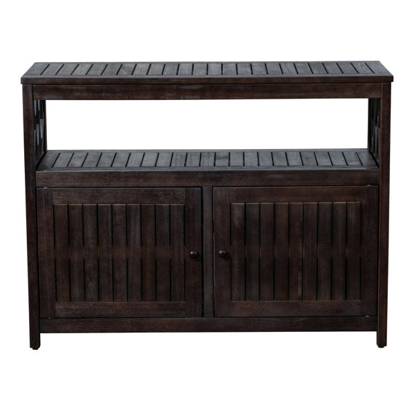 Highland Dunes Buecker Wooden Buffet and Console Table & Reviews | Wayfair
