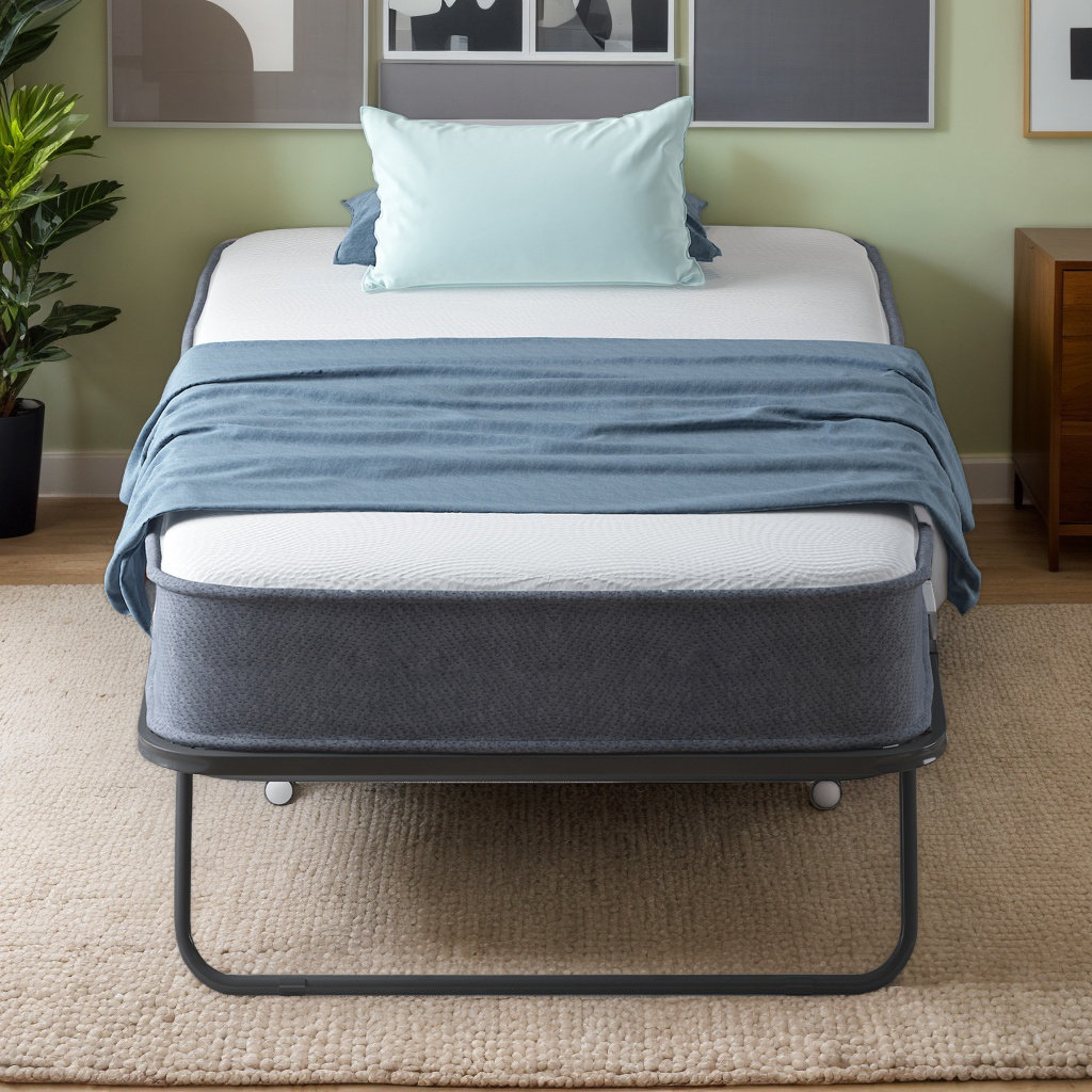 Alwyn Home Folding Bed With Mattress For Adults, 75 ''L X 31''W ...