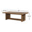 Birch Lane™ Stilo Solid Wood Trestle Coffee Table & Reviews | Birch Lane