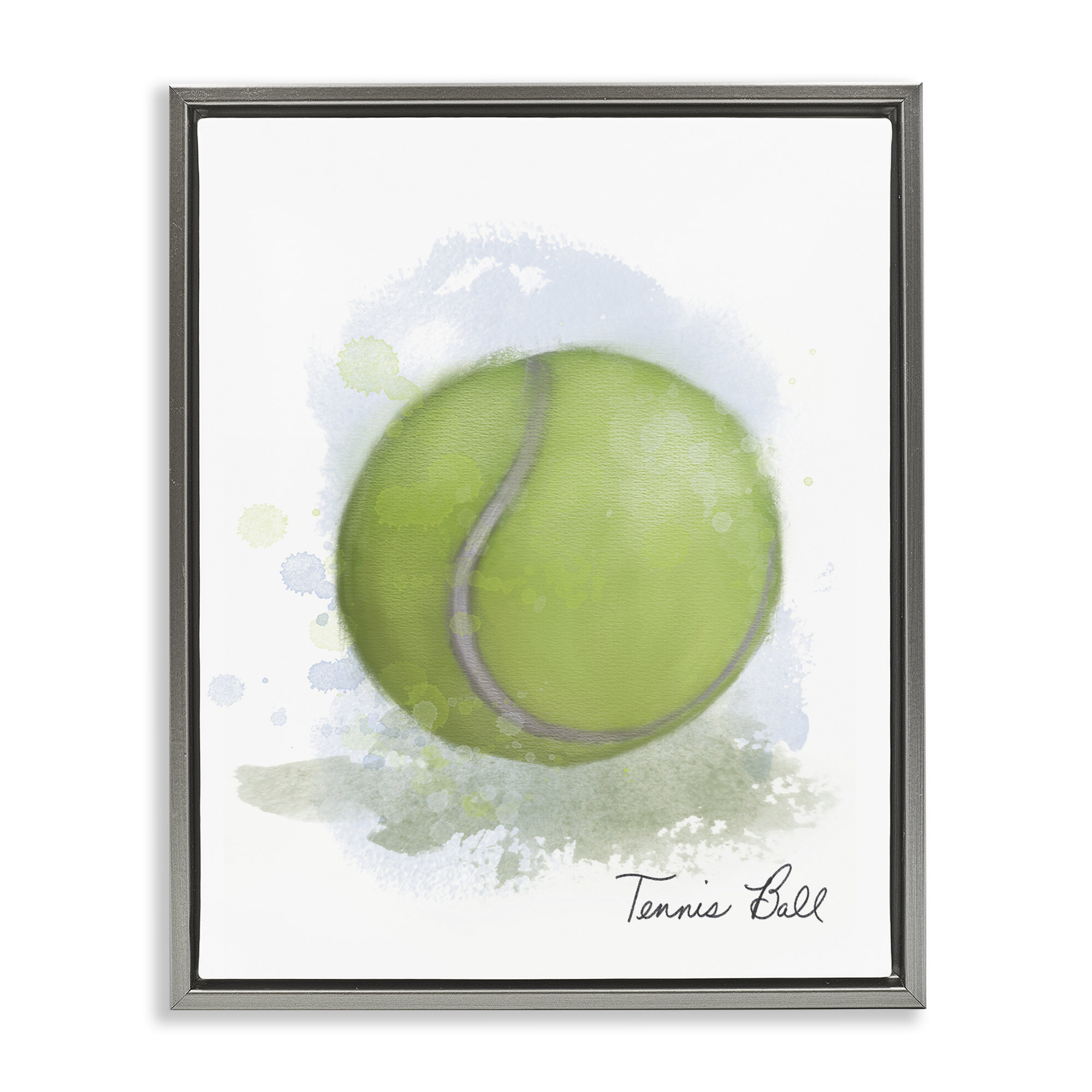 Latitude Run® Soft Pastel Tennis Ball Floating Frame, design by Matthew ...