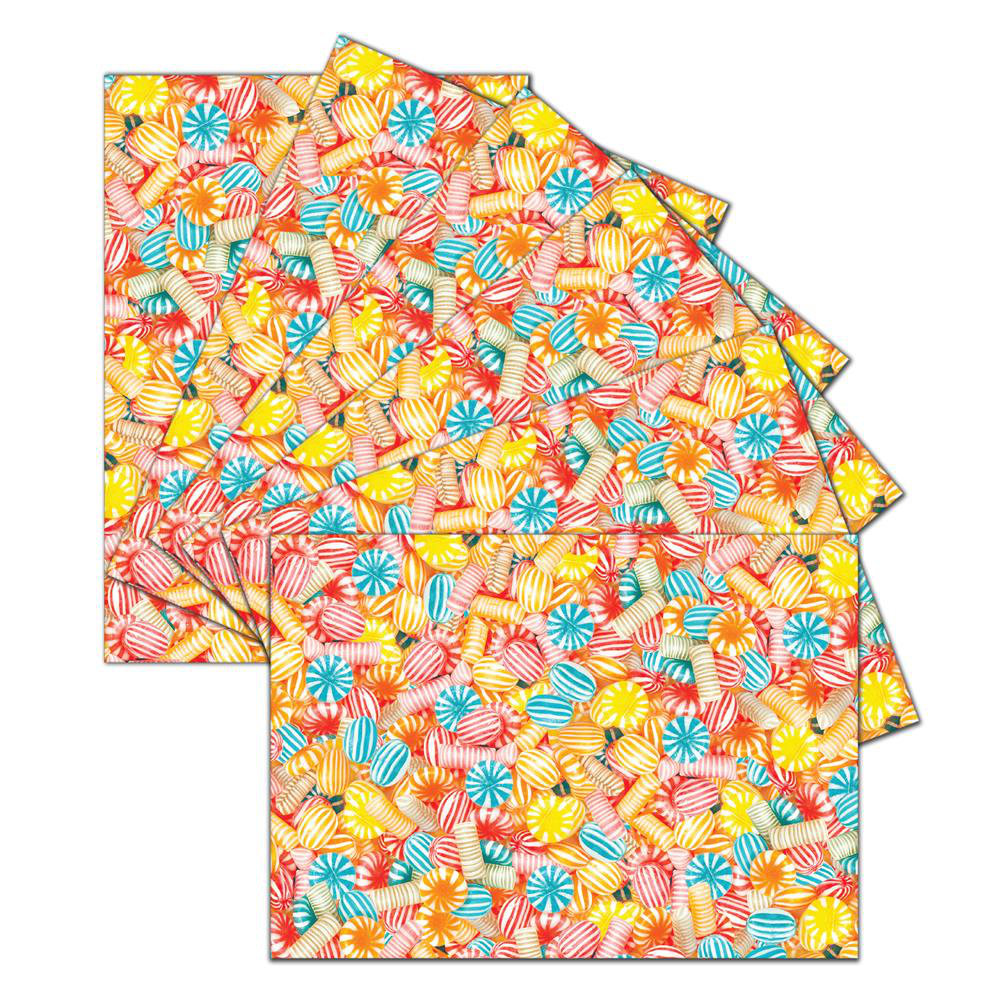 East Urban Home Jillyn Vinyl Abstract Placemat And Napkin Set | Wayfair