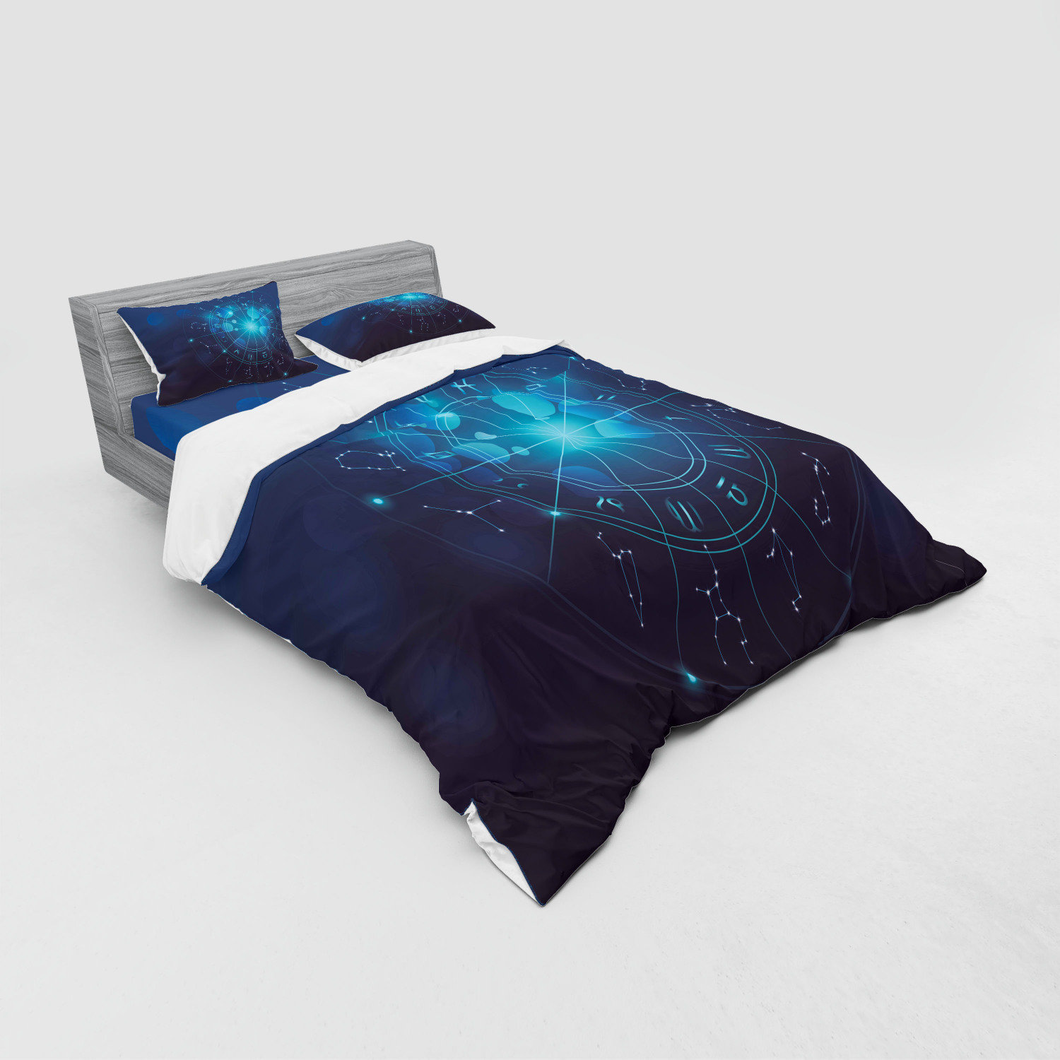 Ambesonne Astrology Fortune Telling Birth Chart Zodiac Signs Duvet ...