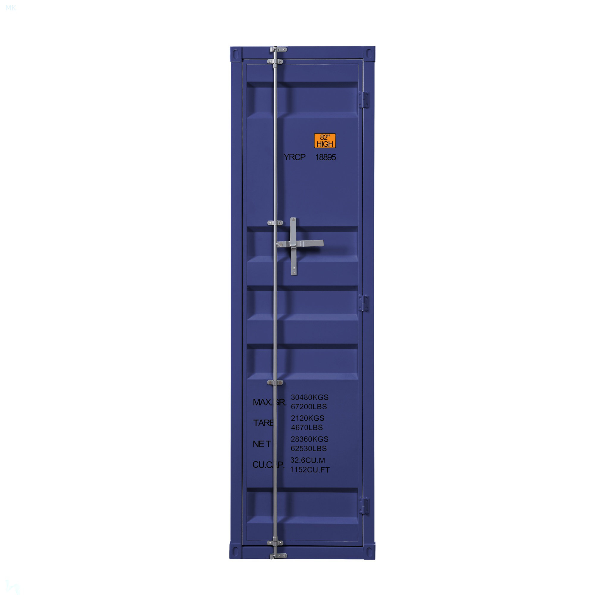Latitude Run® Wardrobe With Full-Length Container Lock - Wayfair Canada