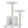 Sam's Pets Chachi Sam 50" White Cat Tree & Reviews | Wayfair