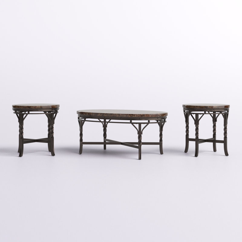 Lark Manor™ 3 Piece Cocktail Table Set & Reviews | Wayfair