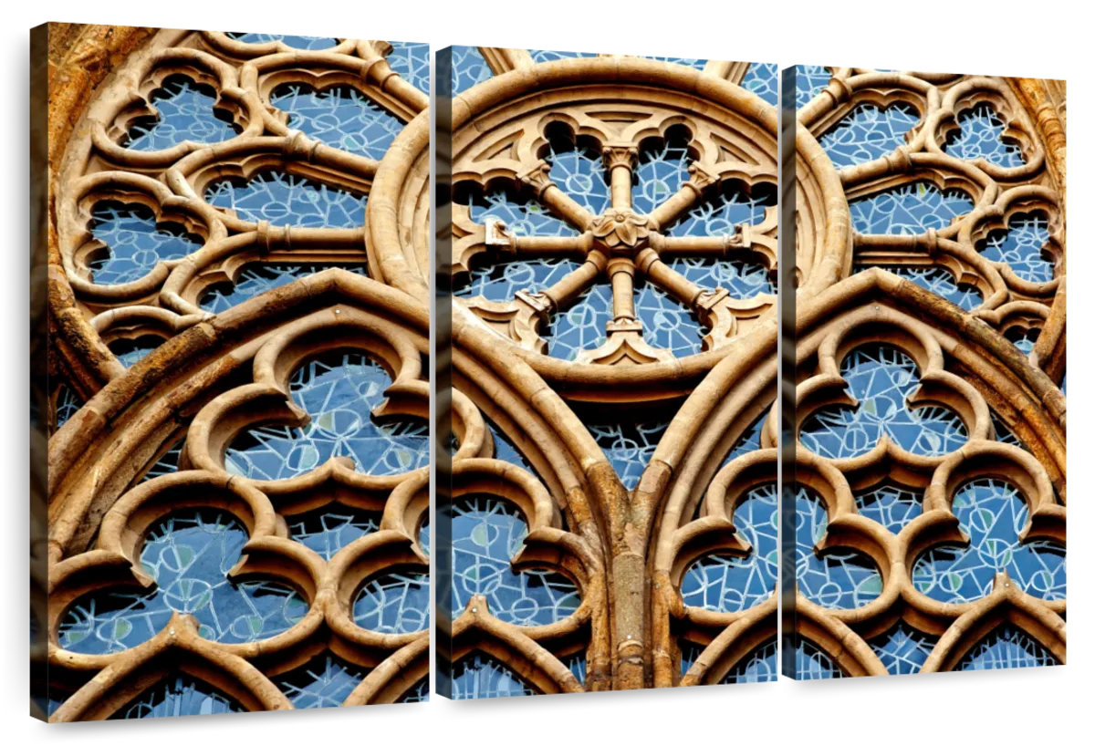 Ebern Designs Lilie Ornamental Church Window | Wayfair