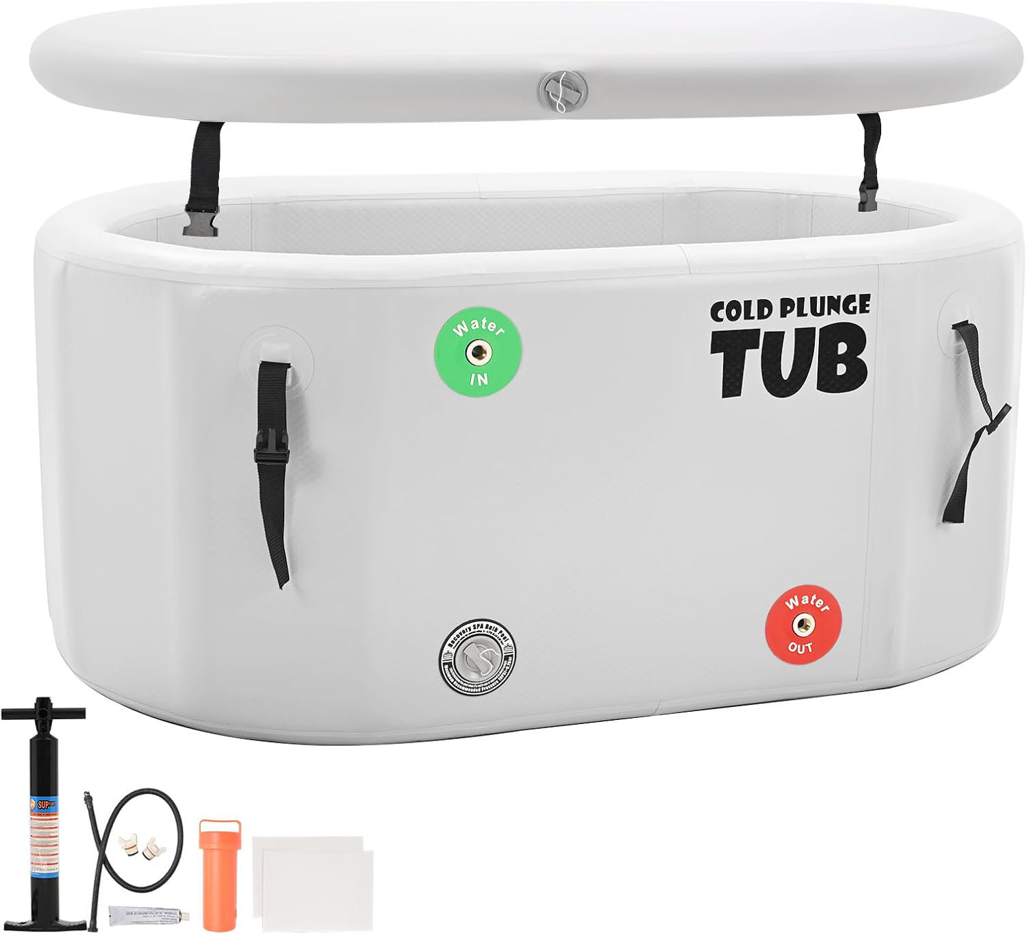 JTANGL Inflatable Cold Plunge Tub for Recovery and Therapy for Athletes ...