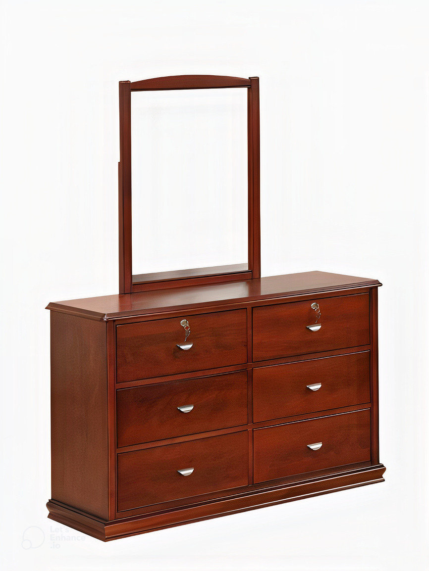 Red Barrel Studio® Dresser with Mirror for Stylish Storage Solution ...