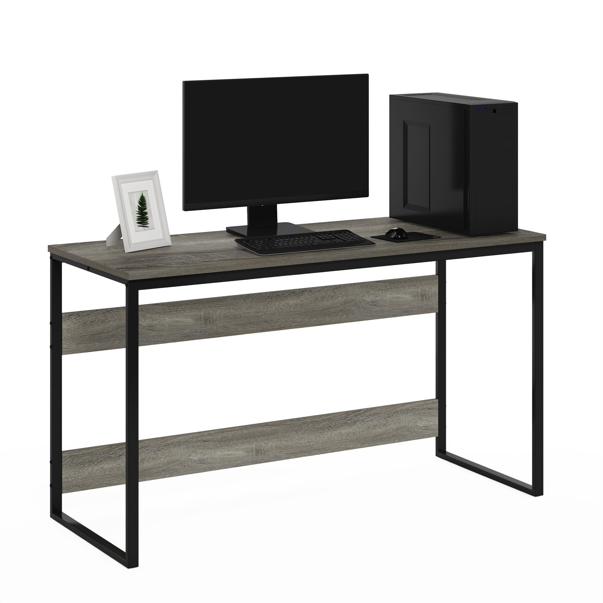 Williston Forge MORETTI Computer Desk, Gaming Desk, Office Desk, 52 ...